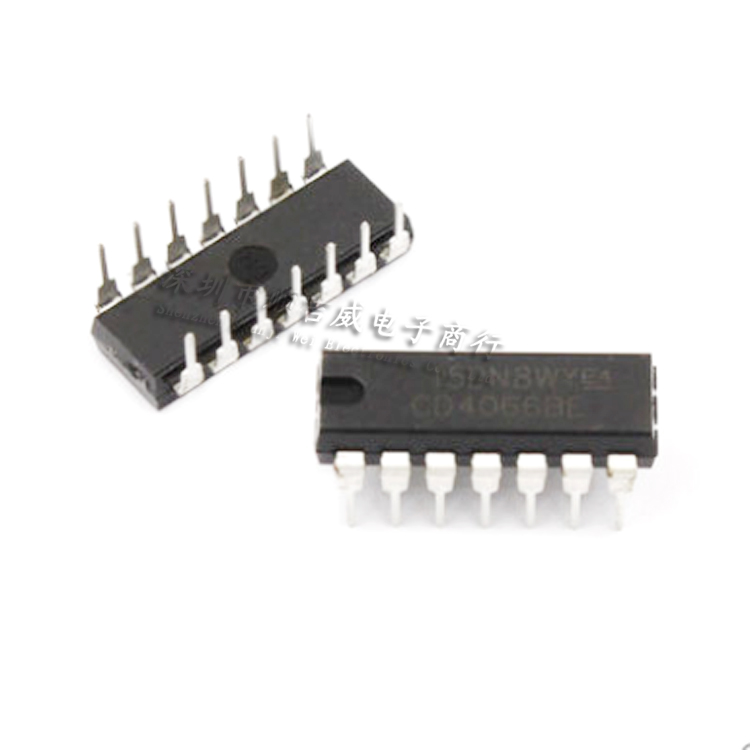 厂家直销CD40106BE逻辑IC CD40106 DIP-14_逻辑IC_维库电子市场网