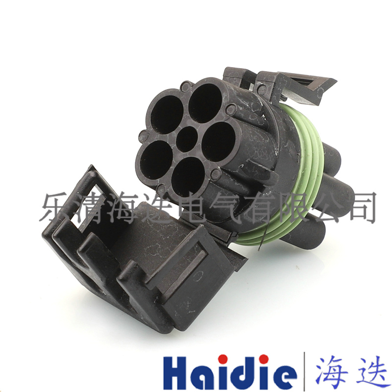 5孔德尔福防水连接器插头12034342_汽车连接器外壳_维库电子市场网