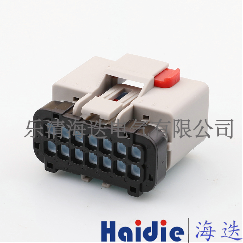 14孔德尔福汽车防水连接器插头54201412_汽车连接器外壳_维库电子市场网