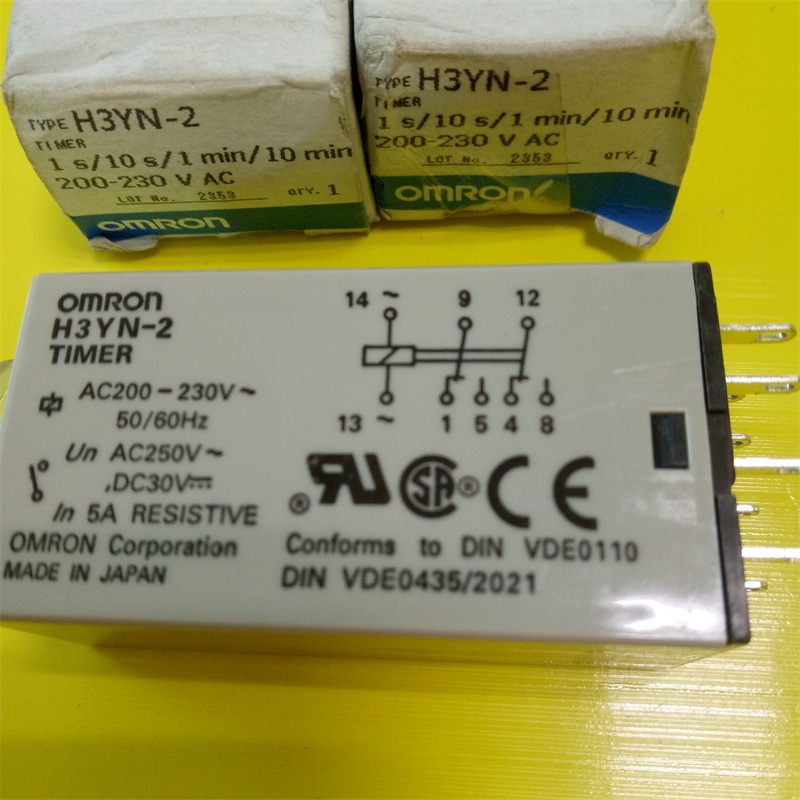 欧姆龙H3YN-2时间继电器全新原装现货_时间(延时)继电器_维库电子市场网